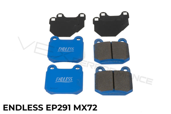ENDLESS EP357.291 MX72 Brake Pad Set for WRX STI | VEX Performance