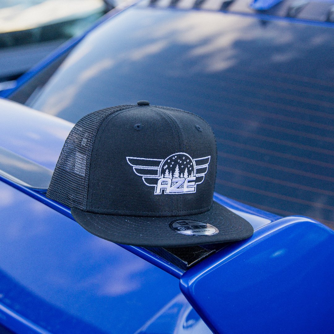 AZE Performance Black and White Cap | VEX Performance